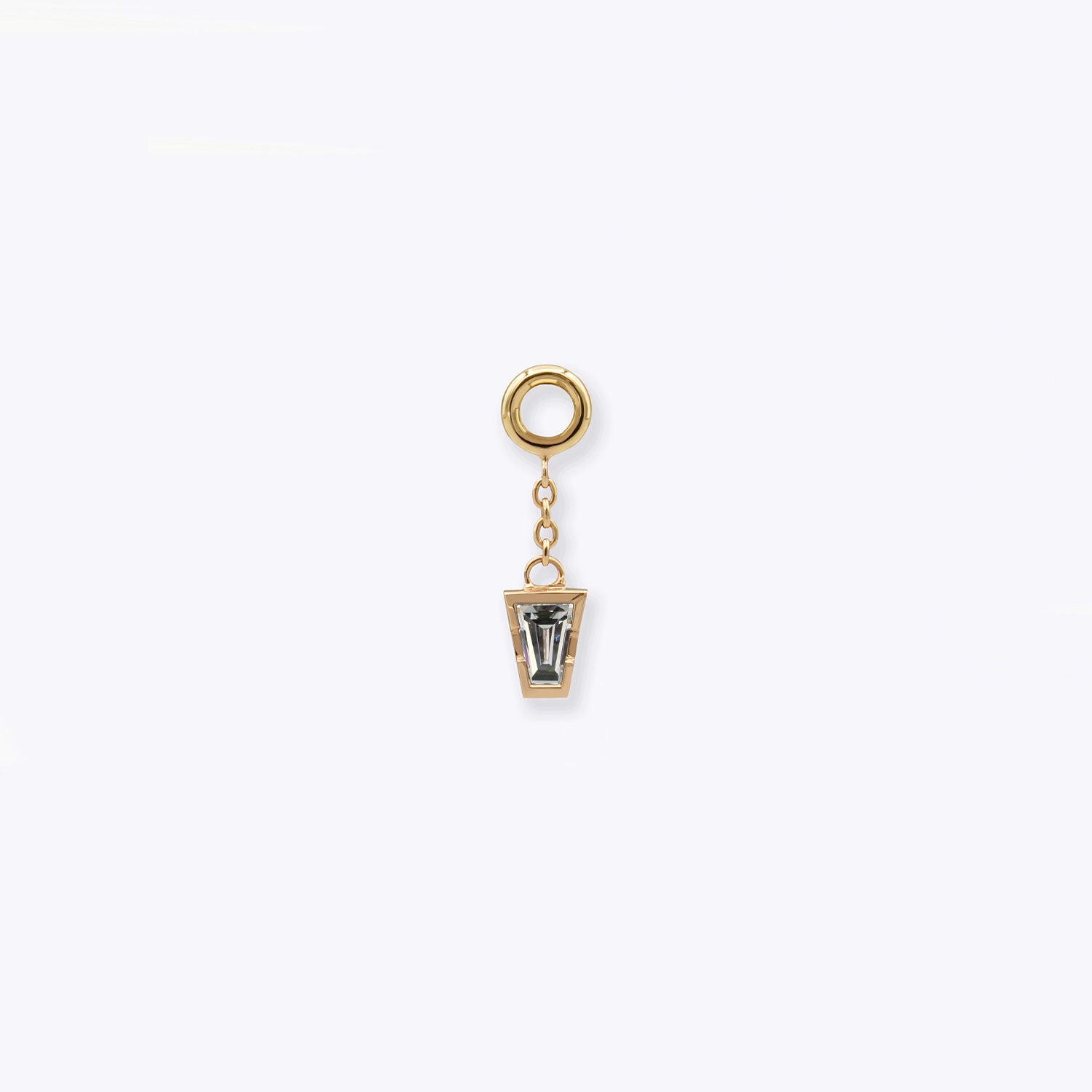 Linda Chain Charm - 14K YELLOW - Diamond – Tether