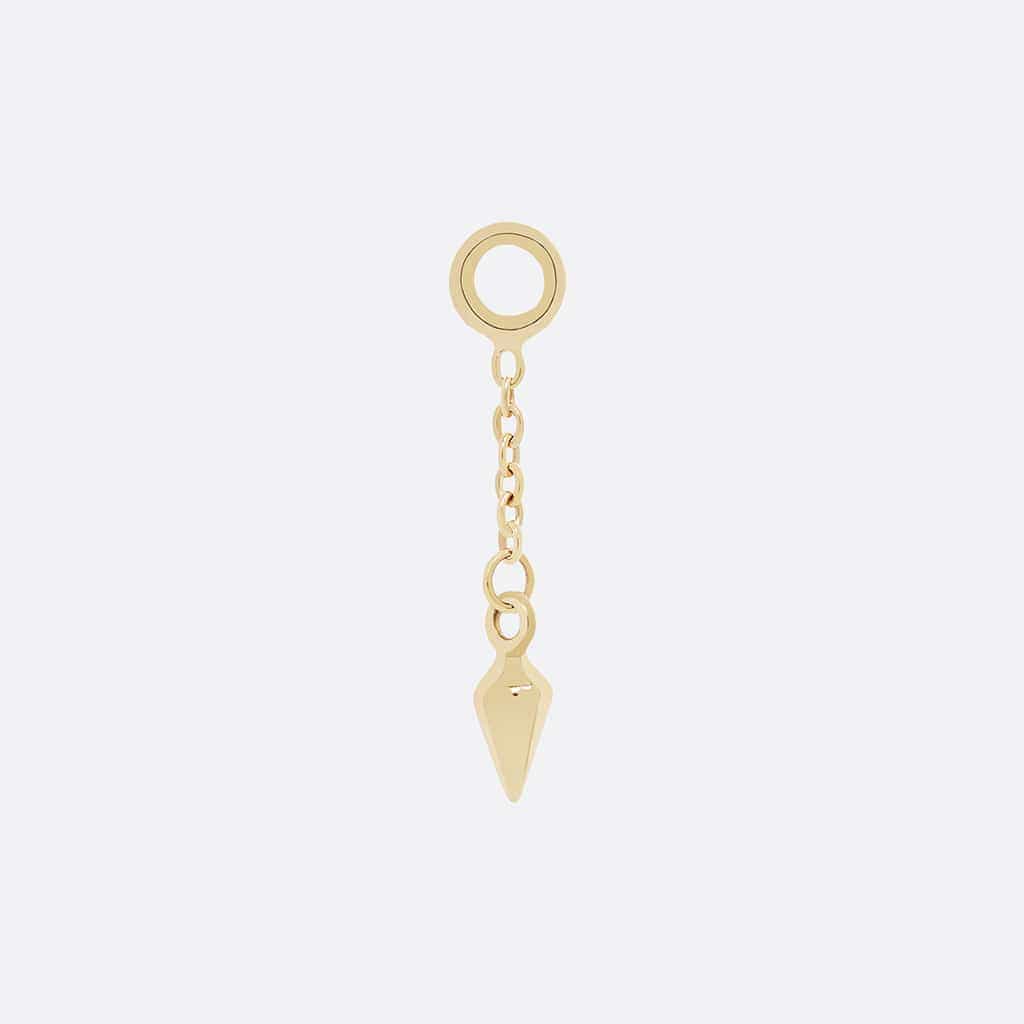 Pendulum Chain Charm - 14K YELLOW – Tether